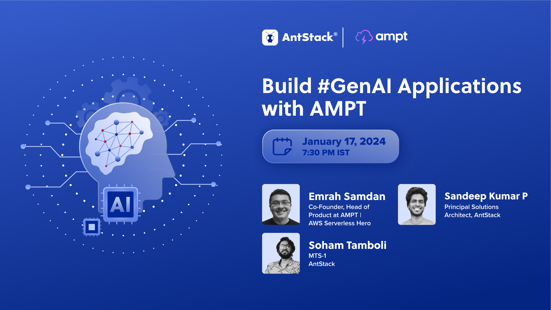 Build #GenAI Application with AMPT